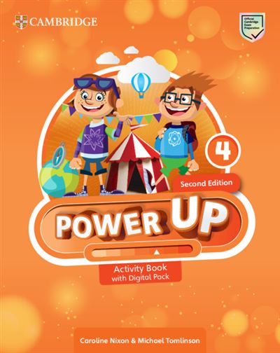Power Up Level 4 - Activity Book with Digital Pack - Brochado - Vários ...