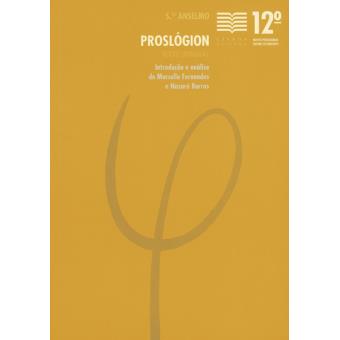 Proslógion - SANTO ANSELMO - Compra Livros na Fnac.pt