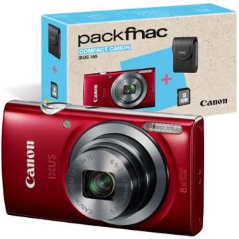 Máquina Fotográfica Compacta Canon Ixus 165 - Vermelho - Câmara Digital ...