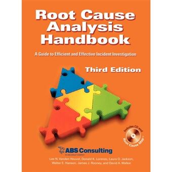 Root cause analysis handbook - VANDEN HEUVEL, LEE N - Compra Livros ou ...