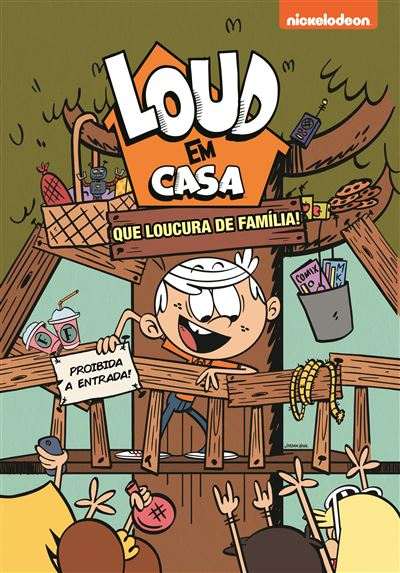 Loud em Casa - Que Loucura de Família! - Cartonado - Nickelodeon ...