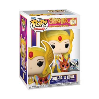 Funko Pop! Animation Figura de Vinyl She-Ra: She-Ra with Kowl - 1800 ...