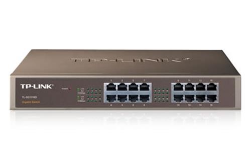 TP-LINK 16-Port Gigabit Desktop/Rackmount Switch - Router / Switch ...