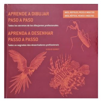 Aprende a Desenhar Passo a Passo - Aves, Répteis, Peixes e Insectos ...