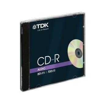 TDK CD-R Audio 80min | 700MB - CD-R/CD-RW Audio - Compra na Fnac.pt