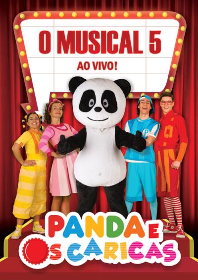 - Panda e Os Caricas - O Musical 5 ao Vivo! - DVD - DVD Áudio - Compra ...