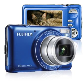 Fuji Finepix JX-370 Azul + SD 4GB + Estojo - Câmara Digital Compacta ...