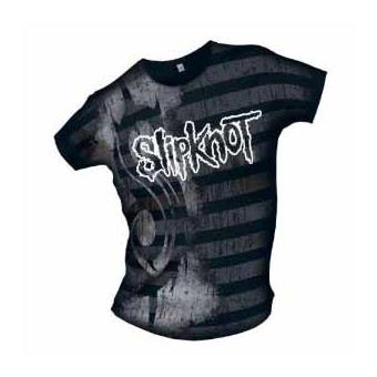 Slipknot - T-shirt Slipknot Stencil Preto(l)(g - Merchandising / Textil ...
