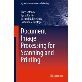 Document Image Processing for Scanning and Printing - ePub - Compra ...