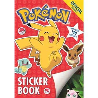 The Official Pokemon Sticker Book : With over 130 Stickers - Brochado ...