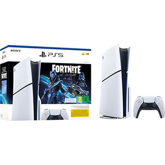 Conjunto Consola PS5 Slim – Fortnite® Cobalt Star - Consola - Compra na ...