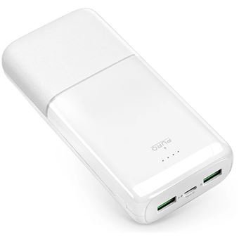 Powerbank com Fast Charging Puro Daily 20 Plus - 20000mAh - Branco ...