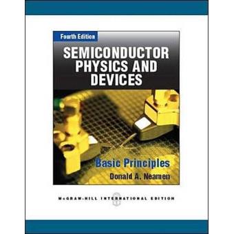 Semiconductor Physics and Devices 4th Edition - Brochado - Donald A ...