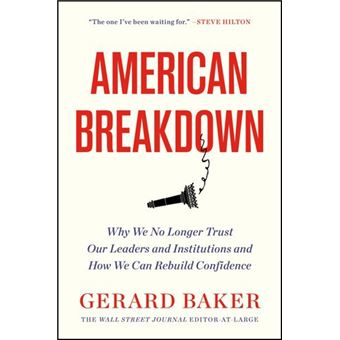 American Breakdown - Cartonado - BAKER, GERARD - Compra Livros ou ebook na Fnac.pt