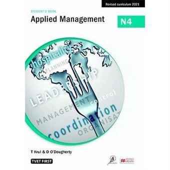 Applied Management N4 Student's Book - Brochado - T. Krul, D. O ...