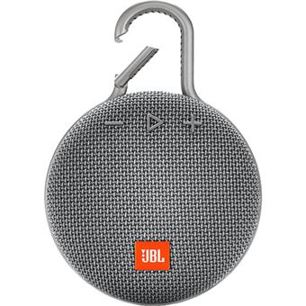 Coluna Bluetooth JBL Clip 3 - Cinzento - Colunas Mini - Compra na Fnac.pt