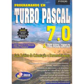 Programando em Turbo Pascal 7.0 g 9ª Edição - Brochado - MANZANO, JOSÉ ...