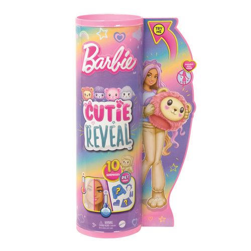 Barbie Cutie Reveal Camisolas Cozy: Leão- Mattel - Bonecas - Compra na ...