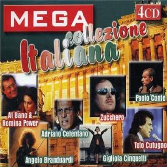 Vários/Itália - VARIOS/ITALIA - Mega Collezione Italiana (4CD) - CD ...