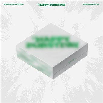 Seventeen - 5th Studio Album 'HAPPY BURSTDAY' - DAREDEVIL VER. - CD - CD Álbum - Compra música ...