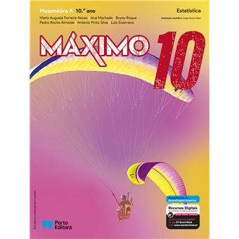 Máximo 10 - Matemática A - 10º Ano - Manual - Brochado - NEVES, MARIA AUGUSTA FERREIRA - Compra ...