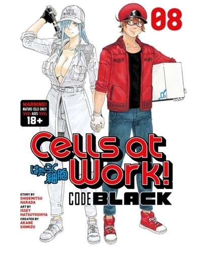 Cells at Work! Code Black - Volume 8 - Brochado - HARADA, SHIGEMITSU, HATSUYOSHIYA, ISSEY ...