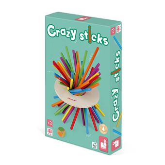 Jogo Crazy Sticks - Jogo de Habilidade - Janod - Jogos de Descoberta ...