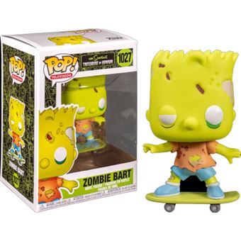 Funko Pop! The Simpsons: Zombie Bart - 1027 - FILMES/SERIES TV ...