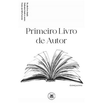 Primeiro Livro de Autor - Brochado - Claudenir Goncalves, Gonçalves ...