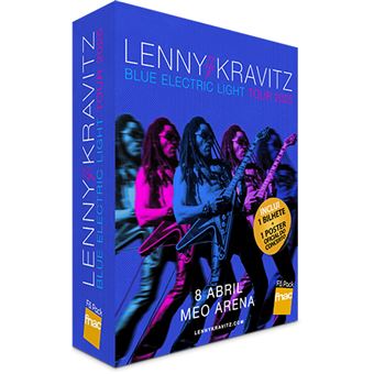 Lenny Kravitz - Fã Pack FNAC Lenny Kravitz 2025 – Plateia em Pé | Preço ...