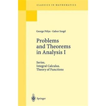 Problems and theorems in analysis i - Compra Livros na Fnac.pt