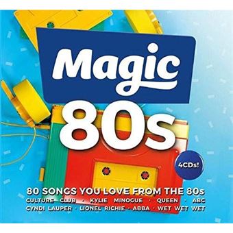 Vários/Pop - Magic 80's - 4CD - CD Álbum - Compra música na Fnac.pt