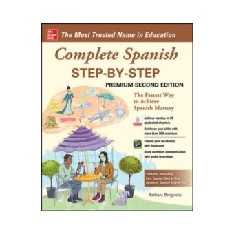 Complete Spanish Step-by-Step Premium Second Edition - Brochado ...
