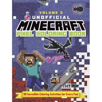 The Unofficial Minecraft Pixel Coloring Book - Brochado - Andrews ...