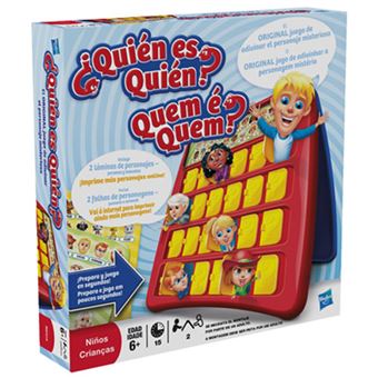 Jogo de Tabuleiro Quem é Quem? - Hasbro - Jogo de Tabuleiro - Compra na ...