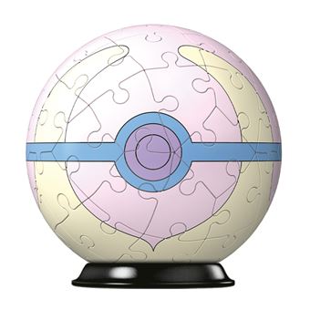 Puzzle 3D Pokémon Pink Heal Ball - Ravensburger - Objecto derivado ...