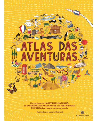 Atlas das Aventuras - Cartonado - Lucy Letherland, Lucy Letherland ...