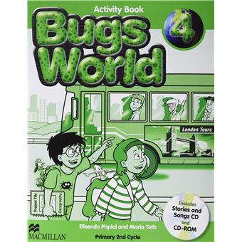 Bugs World 4Inglês 4º Ano - Activity Book - Brochado - Vários, Vários ...