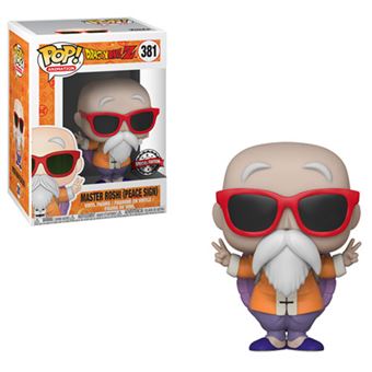 Funko Pop! Dragon Ball Z: Master Roshi - Peace Sign) - 381 - Anime ...