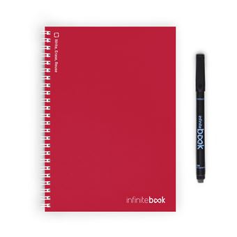 Caderno Liso InfiniteBook A5 Rosa - Papelaria - Cadernos - Compra ...