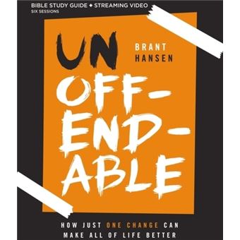 Unoffendable Bible Study Guide plus Streaming Video - Brochado - HANSEN ...