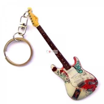 Jimi Hendrix - Stainless keychain - Jimi Hendrix - FENDER STRATOCASTER ...
