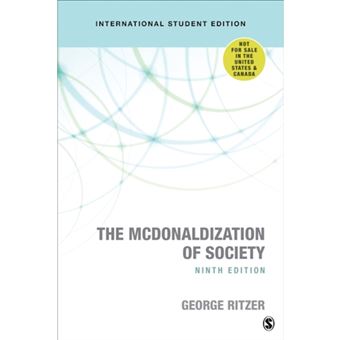 Mcdonaldization of society - RITZER, GEORGE - Compra Livros na Fnac.pt