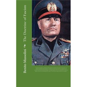 The Doctrine of Fascism - Cartonado - Benito Mussolini - Compra Livros ...