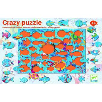 Crazy Puzzle - Aquário Colorido - 30 Peças - Puzzle Infantil - Compra ...