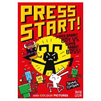 Press Start! Super Rabbit Boy Vs Super Rabbit Boss! - Brochado ...