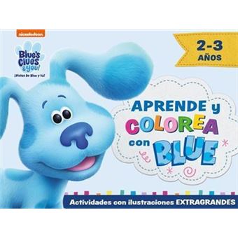 Aprende y colorea con blue (las pis - NICKELODEON - Compra Livros na ...