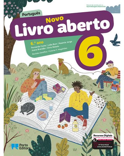 Novo Livro Aberto - Português - 6º Ano - Manual - Brochado - Vários ...