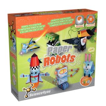 Paper Robots Science4you - Outras Atividades Criativas - Compra na Fnac.pt