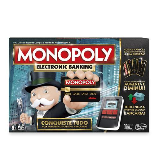 Jogo de Tabuleiro Monopoly Ultimate Banking - Hasbro - Jogo de ...